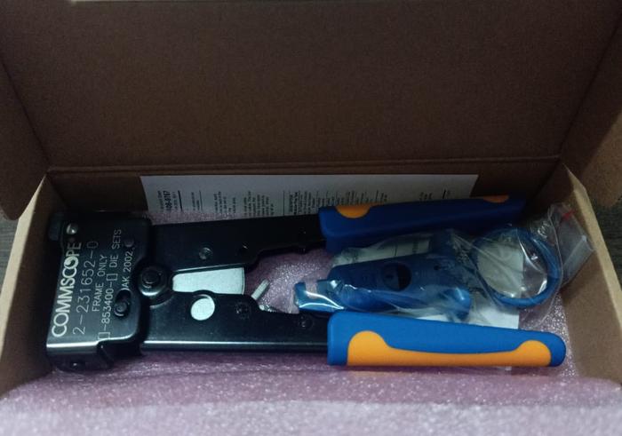Jual AMP/TE/Commcsope crimping tools RJ45 cat.5, 2-231652-1 - Kota ...