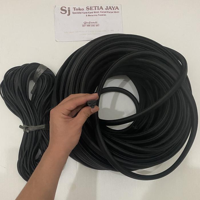 Jual Karet kaca H kecil / karet panel akrilik H kecil - Jakarta Pusat ...