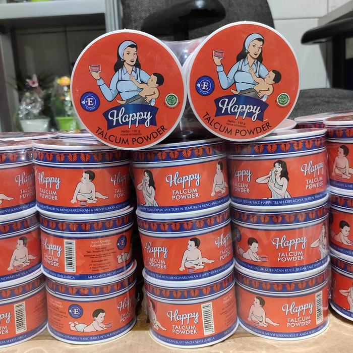 Jual bedak happy talcum powder 150 gr - Jakarta Timur - Tk Usaha Selalu ...