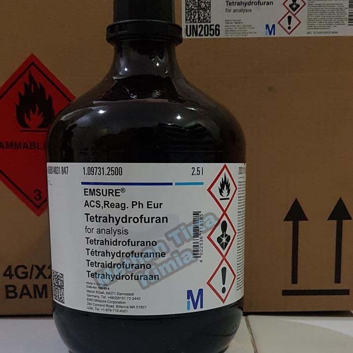 Jual Tetrahidrofuran Merck || Tetrahydrofuran Analisis Merck - Kota Bekasi - Methan Tirta Kimia ...