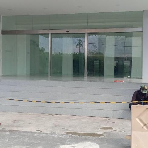 Jual pintu otomatis lobby tempred glass - Kota Bekasi - JONZEN KARYA ...