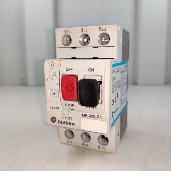 Jual MMS Shihlin MR-32S MR-32S-2.5 Manual Motor Starter Circuit Breaker ...