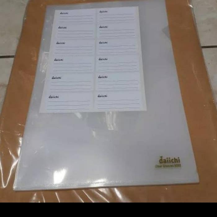 Jual Map L / Map Bening / Clear Sleeve Folio Daichi - Jakarta Selatan ...
