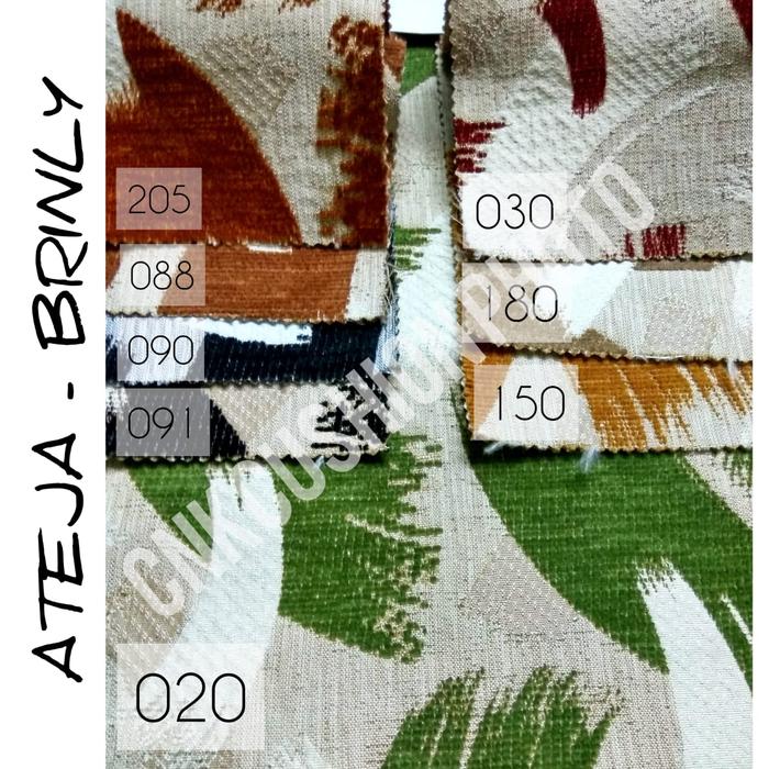 Jual BAHAN KAIN ATEJA FABRIC INTERIOR - BRINLY (Sofa, Jok, Bantal ...