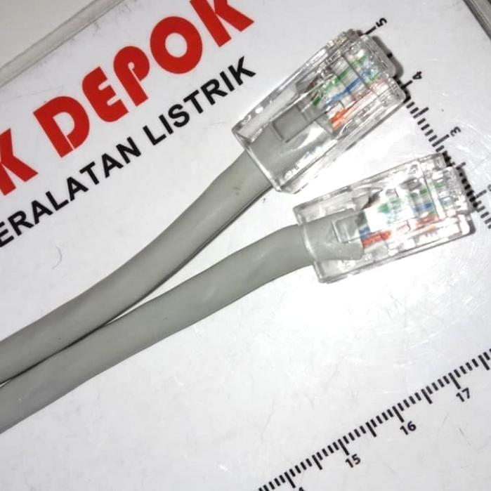 Jual Kabel LAN Internet Router 20m 20 meter siap pakai UTP CAT5E RJ45 ...