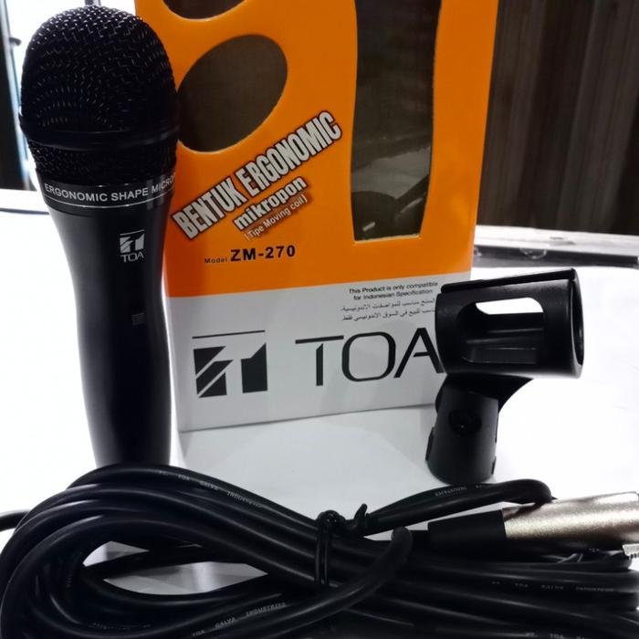 Jual Microphone Ergonomic Original TOA ZM-270 - Kota Bandung - Gudang Sound | Tokopedia