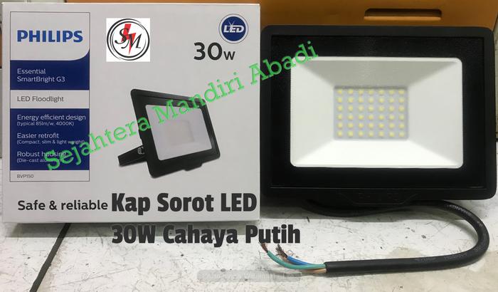 Jual Lampu Sorot Spot Flood Light Led 30 Watt 220V BVP150 Putih Philips - Kota Bandung ...