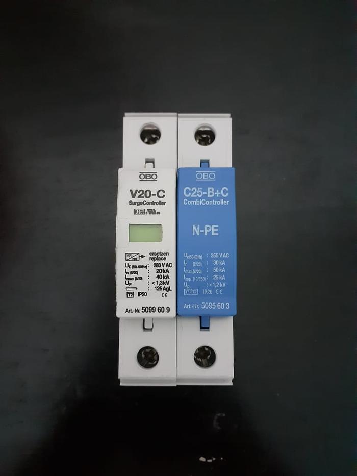 Jual Surge Arrester OBO V20-C 1P N-PE C25-B+C - Jakarta Pusat - PELITA ...