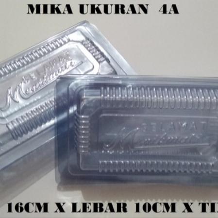 Jual plastik mika 4a/tempat kue,mika kue 4a isi 100 - Jakarta Pusat ...