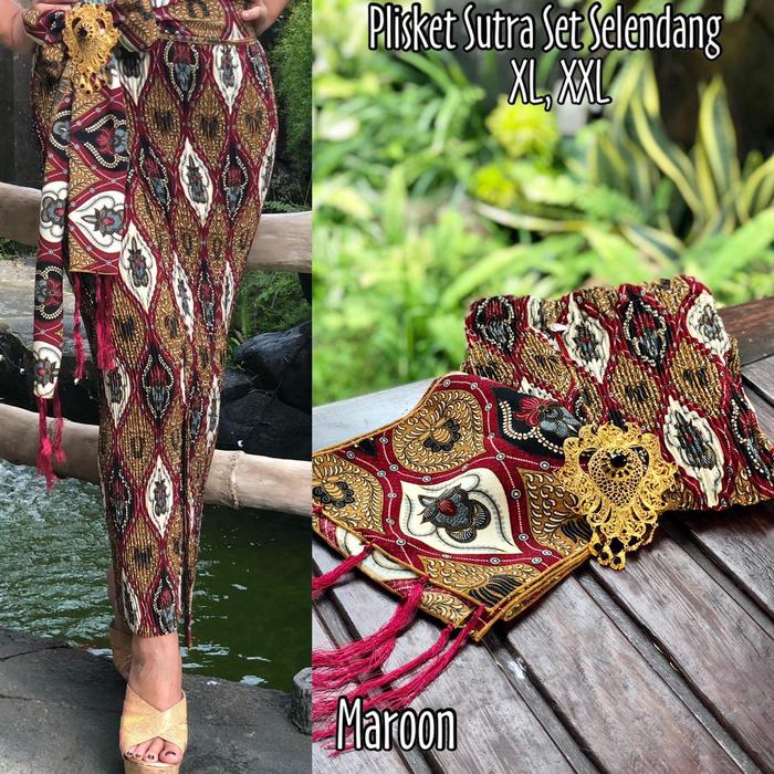 Jual Rok strait bali kamen untuk bawahan kebaya pakaian adat bali ...