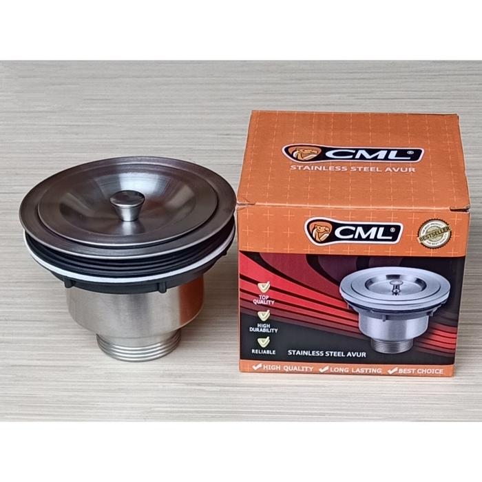 Jual afur bak cuci piring/afur saringan bcp stainless/afur pembuangan ...