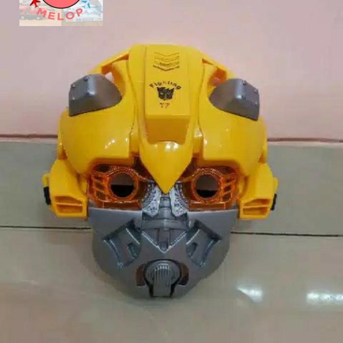 Jual topeng bumblebee robot transformer / topeng cosplay transformer ...