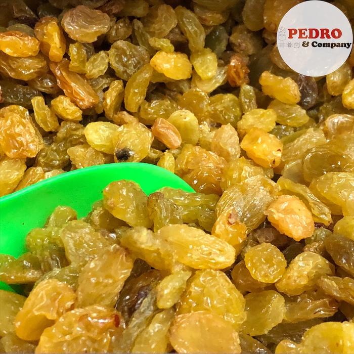 Jual Kismis kuning besar manis curah per 100 gram - raisin yellow sweet ...