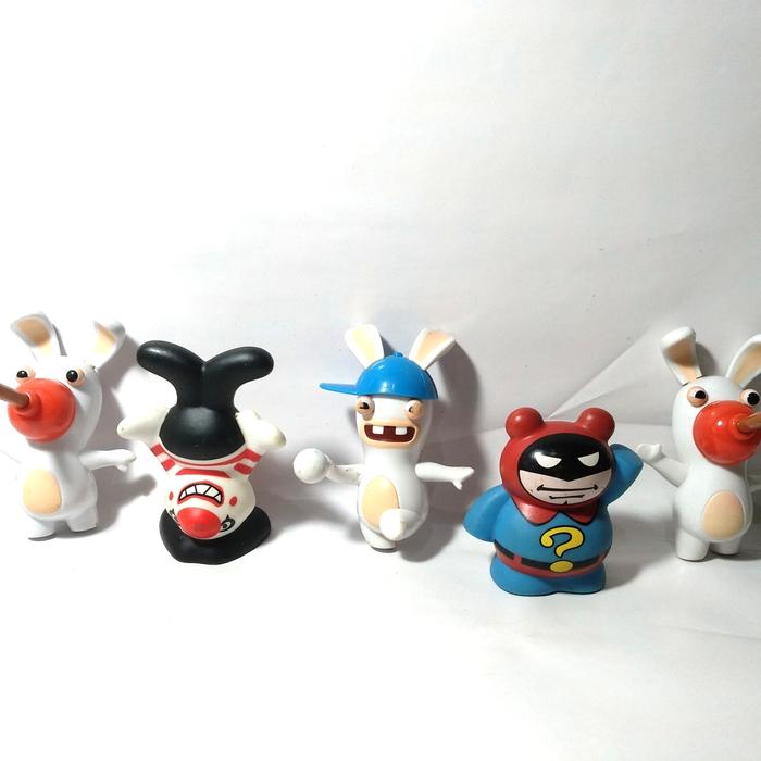 Jual Rabbids Invasion Chaki Kids KFC Toy Mix Burger King Superman ...