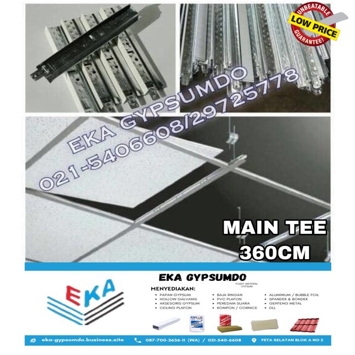 Jual Main tee / ceiling plafon / Rangka plafon akustik - Acoustic ...