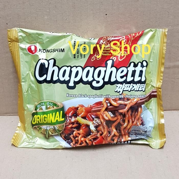 Jual NongShim Chapaguri Chapaghetti Korean Black spaghetti 140g ...