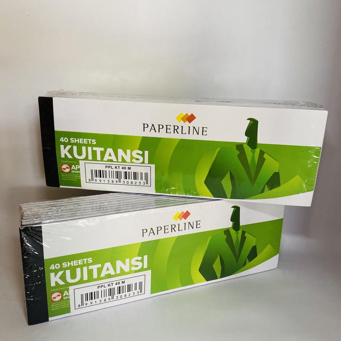 Jual BUKU KUITANSI PAPERLINE KECIL 40 SHEETS / 1 PACK ISI 10 BUKU - Jakarta Utara - CUNKOKO ...