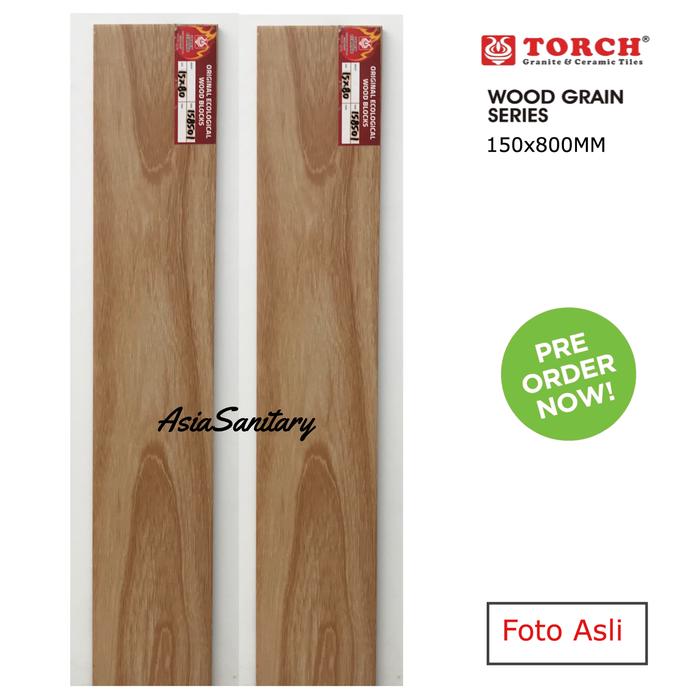 Jual Keramik Motif Kayu merk 15x80 merk TORCH Tipe: 158501 - Jakarta Pusat - asia sanitary ...