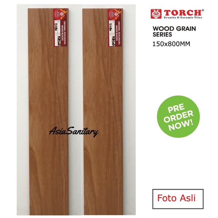 Jual Keramik Motif Kayu merk 15x80 merk TORCH Tipe: 158502 - Jakarta Pusat - asia sanitary ...