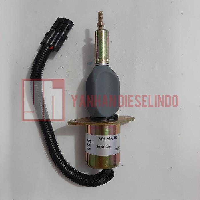 Jual Fuel Stop Fuel Shut Off Solenoid Cummins 3928160 SA-4293-12 12V ...
