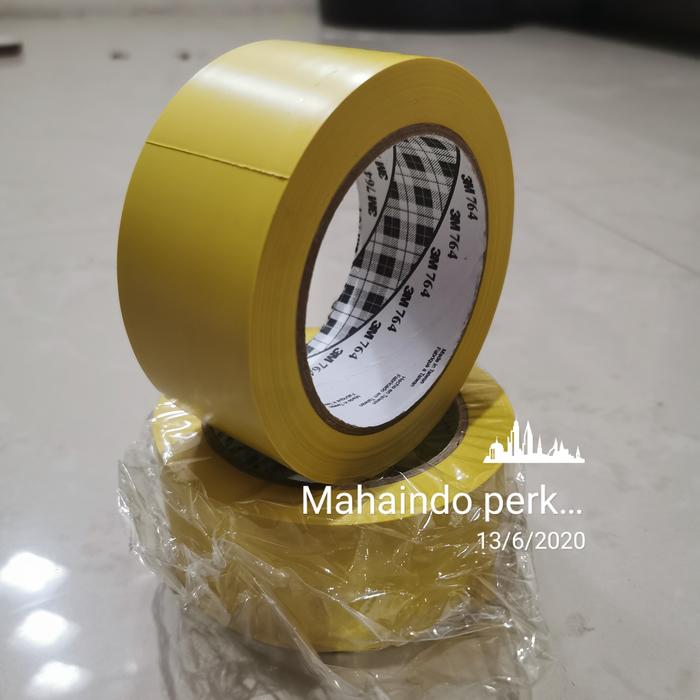 Jual Lakban lantai/3M 764 floor marking tape kuning - Kota Tangerang - EL KEN STORE | Tokopedia