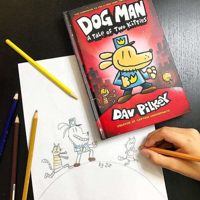 DOG MAN With Love The Official Coloring Book By Dav Pilkey, 43% OFF