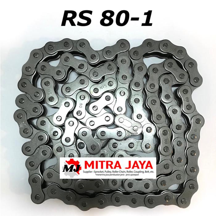 Jual ROLLER CHAIN RS 80-1 (RANTAI SPROCKET SINGLE) - Jakarta Barat ...