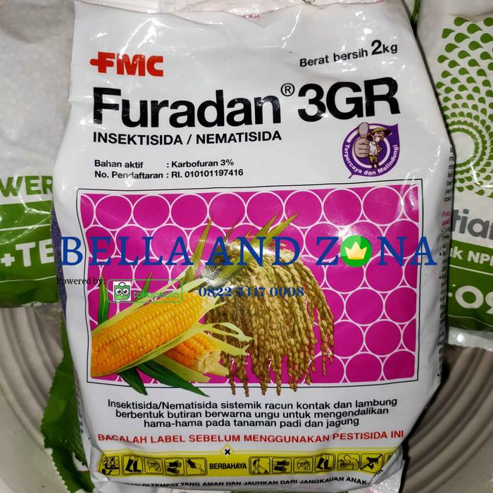 Jual KEMASAN ASLI NO REPACK furadan berat 2 kg Insektisida Racun Hama ...