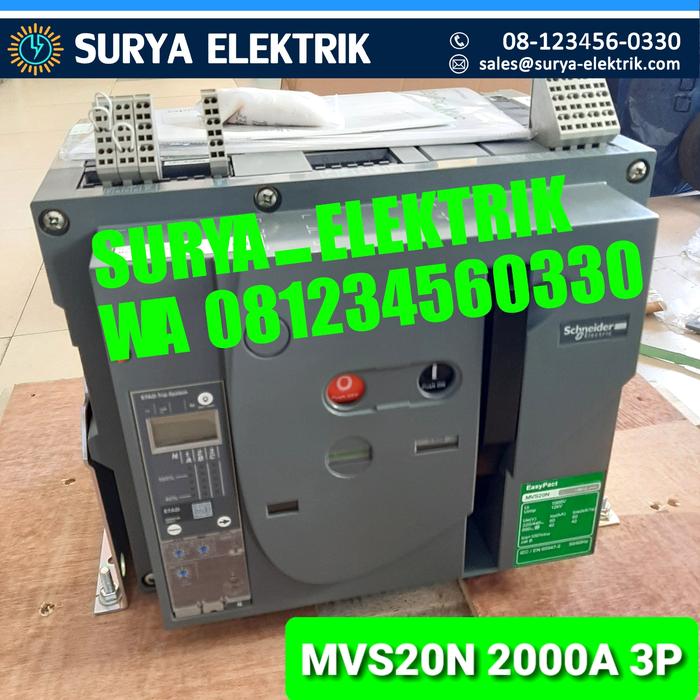 Jual Schneider Electric EasyPact ACB 2000A 2000 A Amper 3P 3Pole 3 Phase - Jakarta Pusat - SURYA ...
