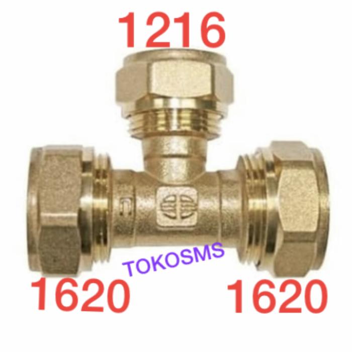 Jual Tee rifeng 1620 x 1216 x 1620 pipa air panas 3/4 x 1/2 x 3/4 ...