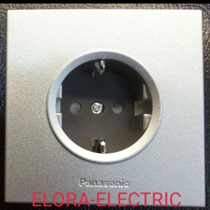 Jual Stop Kontak Silver Panasonic WESJP1121 MWS SILVER STYLE - Jakarta ...