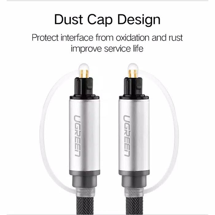 Jual Ugreen Toslink Kabel Digital Fiber Optik Optical Audio Amplifier ...