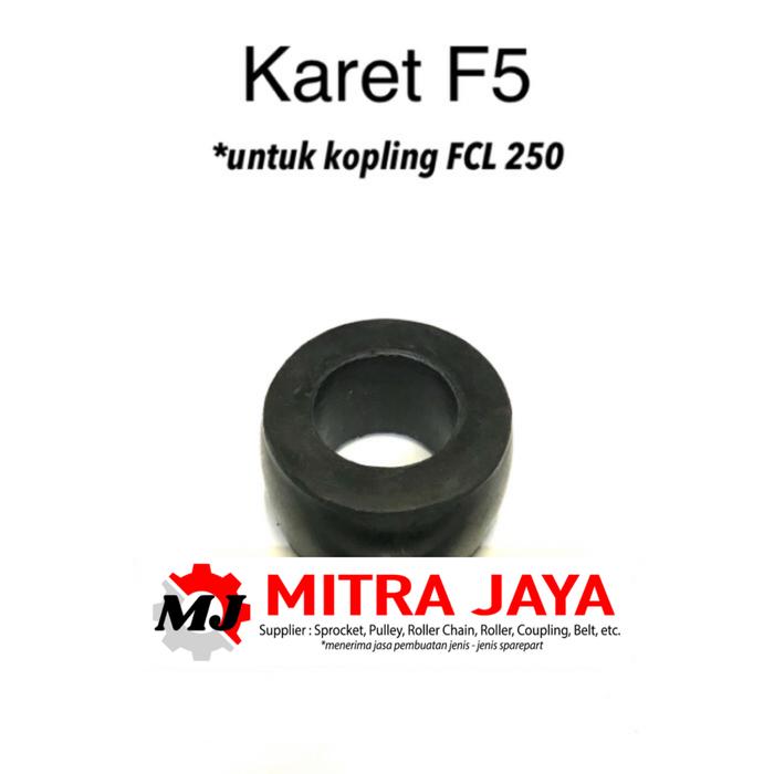 Jual KARET F5 ( RUBBER COUPLING FCL / KARET KOPLING FCL ) KOPEL 250 ...