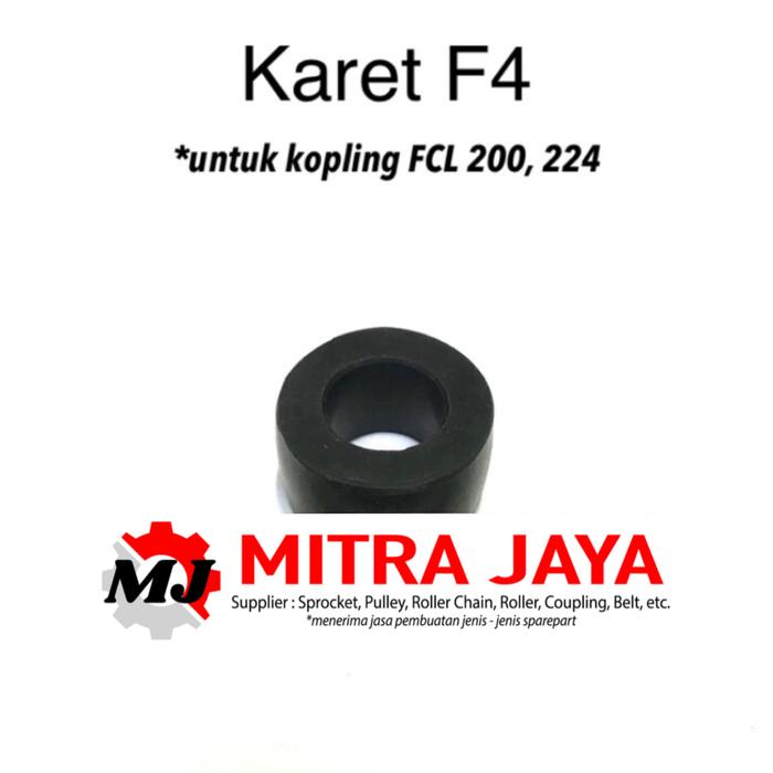 Jual KARET F4 ( RUBBER COUPLING FCL / KARET KOPLING FCL ) KOPEL ...