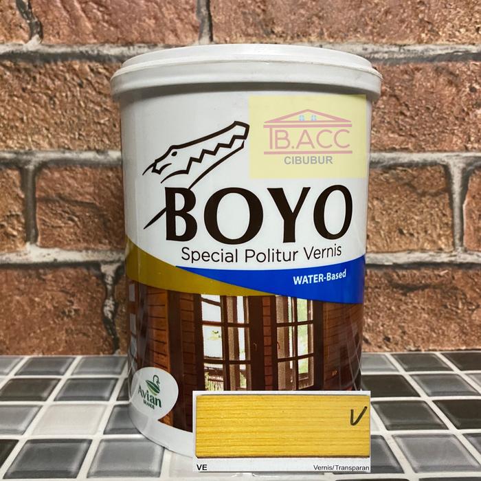 Jual Politur Vernish Water Base Boyo Transparan - Kab. Bogor - TB ACC ...