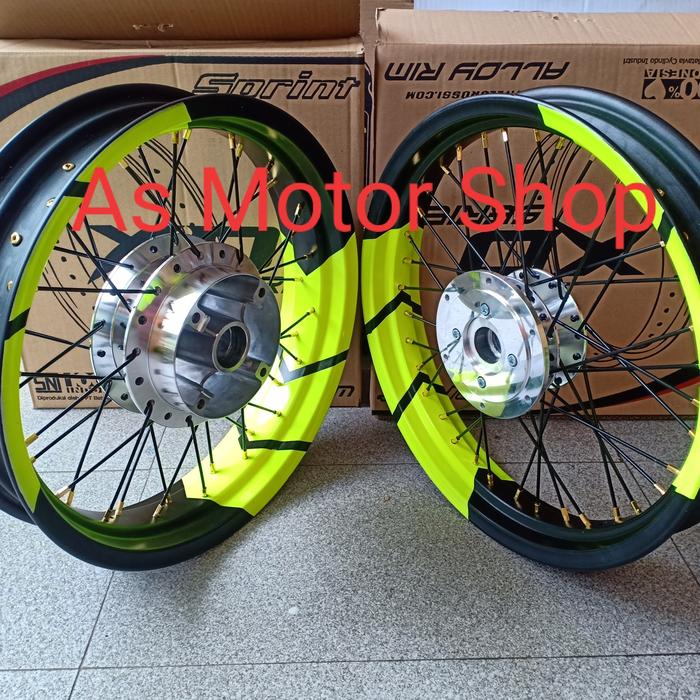Jual VELG SET 250 -300 RING 17 TIGER REVO MEGAPRO CBR150R CB150R NEW ...