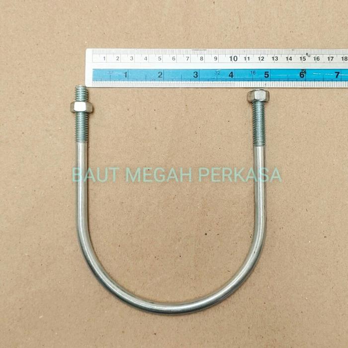 Jual U Bolt 4 inch / Klem Paralon / Klem Pipa - Kota Bandung - Baut ...