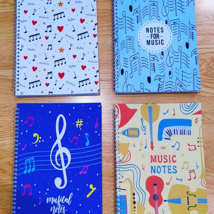 Jual Buku Not Musik / Music Composition / Not Balok Isi Garis 5 ...