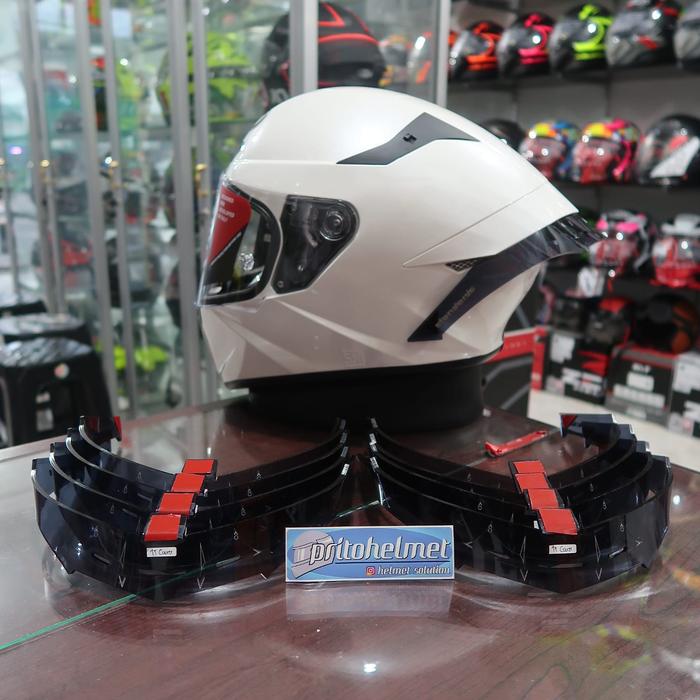 Jual Spoiler KYT TT Course Dark/Hitam - Kab. Sleman - yogyakarta helmet ...