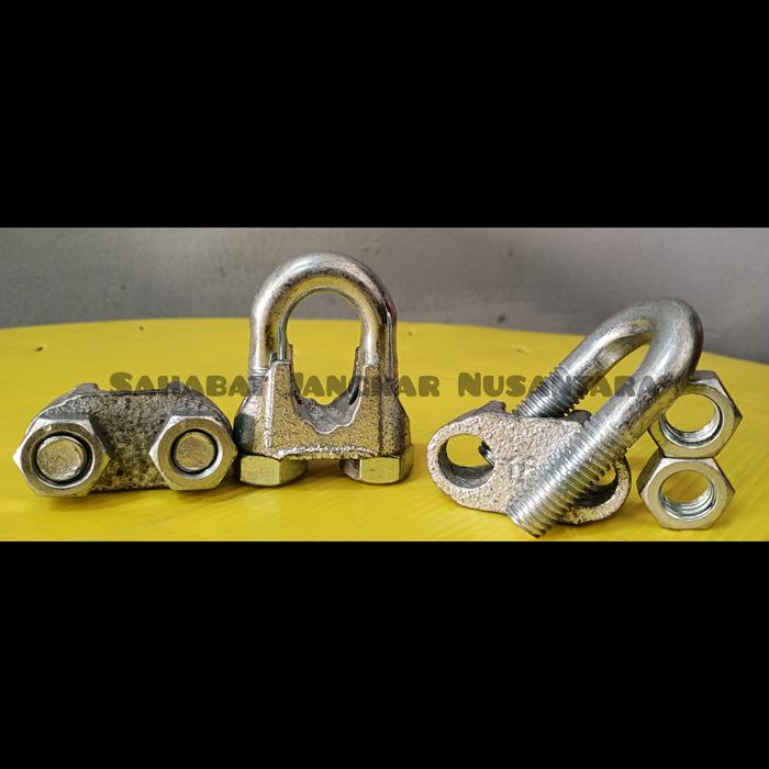 Jual Wire Clip / Klem Sling / Kuku Macan RRT 5/8" (16 MM) - Jakarta ...