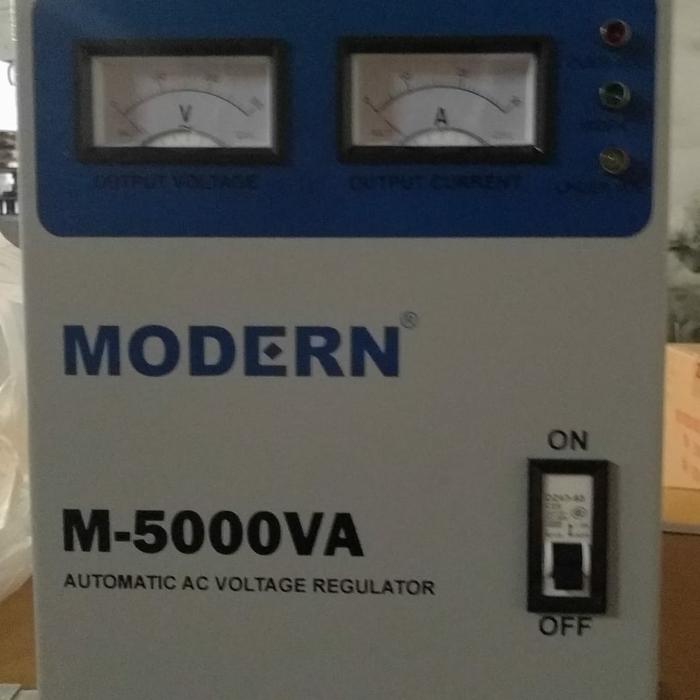 Jual MODERN Stavol Stabilizer 5000 watt 5kva penstabil tegangan listrik ...