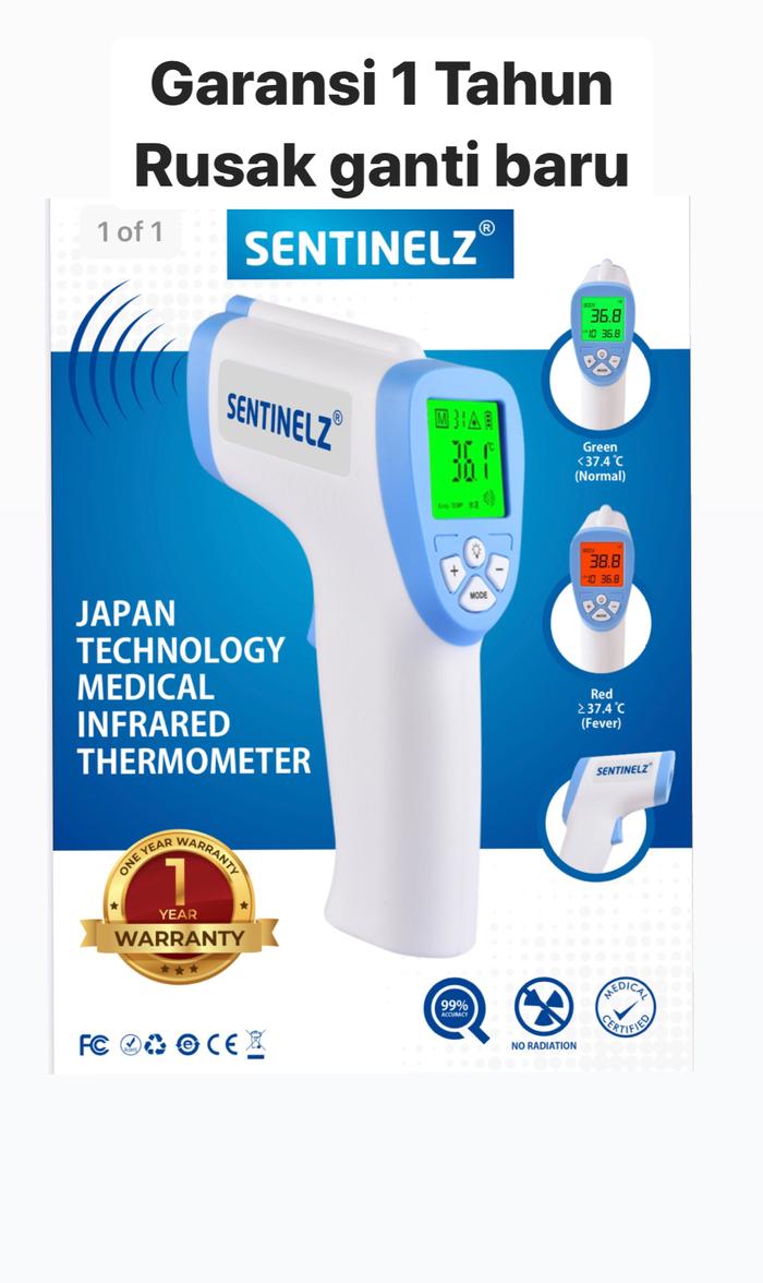 Jual Sentinelz Digital Thermometer Garansi 1 tahun ganti baru - Jakarta ...
