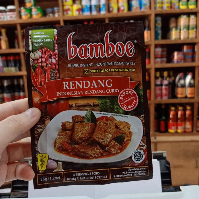 Jual Bumbu Bamboe Rendang/ Indonesian Rendang Curry 35gr - Jakarta ...