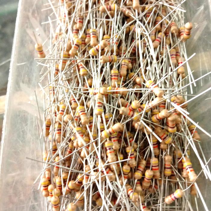 Jual Resistor 4k7 ohm 0.25watt 1/4w toleransi 5% - Kota Depok - PCM ...