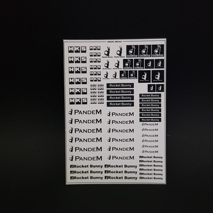 Jual Decal Hotwheels Pandem Rocket Bunny Universal No SKU 007 - Kota ...
