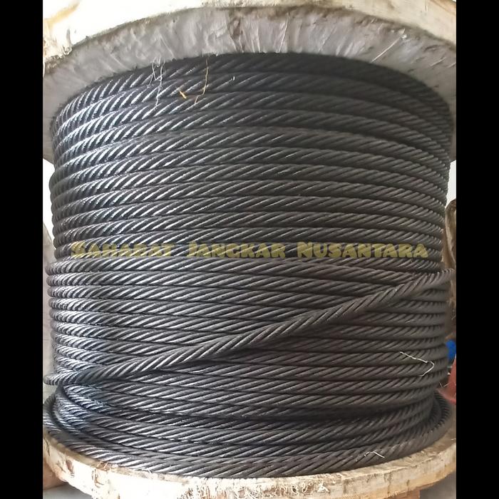 Jual Wire Rope / Kawat Seling Dia 38 mm Ungalvanized RHRL KISWIRE ...