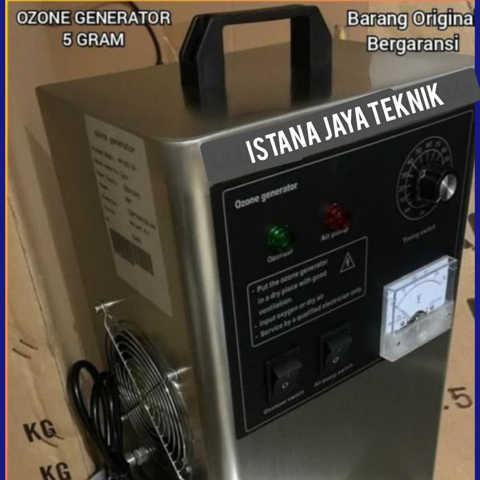 Jual Ozone Generator 5 Gram/Mesin Ozone Generator Sterilizer O3 5 Gram - Jakarta Barat - ISTANA ...
