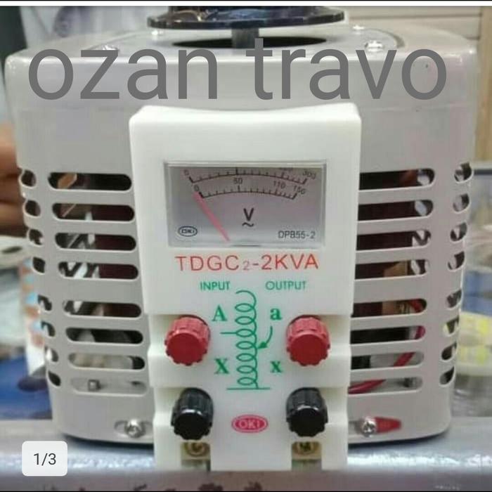 Jual slide regulator oki 2000watt type TDgc2-2KVa - Jakarta Barat ...