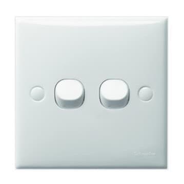 Jual Saklar Lampu Seri / Double / Ganda SCHNEIDER CLIPSAL CLASSIC INBOW ...