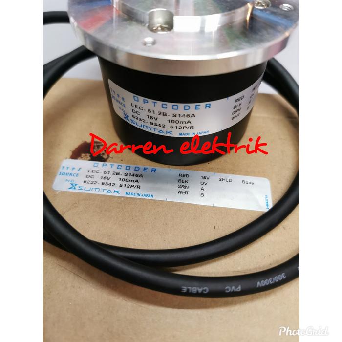 Jual rotary encoder sumtak LEC-51.2B.S146A - Jakarta Barat - darren ...